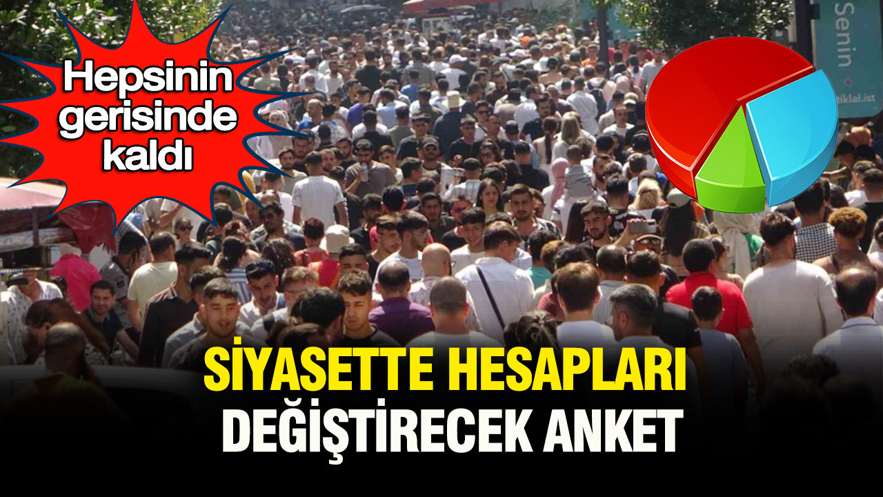Siyasette bütün hesaplar sil baştan: Dev ankette Erdoğan tüm ...